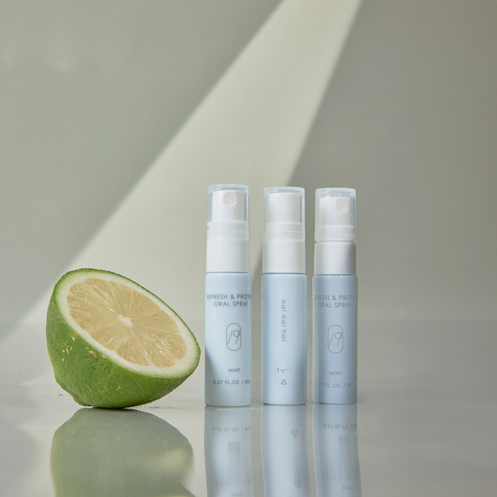 【19again】 haha 口腔清新噴霧3入（8ml X 3） 去味噴霧 天然植萃 歸零系列 速效除口氣 | 蝦皮購物