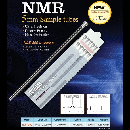NMR Sample Tube (800MHz) NLS-800｜全新NMR核磁管5mm | 蝦皮購物