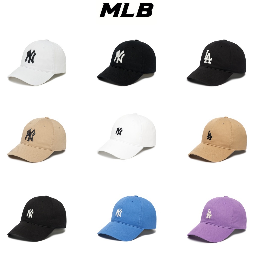 MLB 可調式 軟頂 棒球帽 老帽 小標 大標 鴨舌帽 運動休閒 遮陽帽 男女同款 戶外休閒 CP77/CP66 附禮袋 | 蝦皮購物