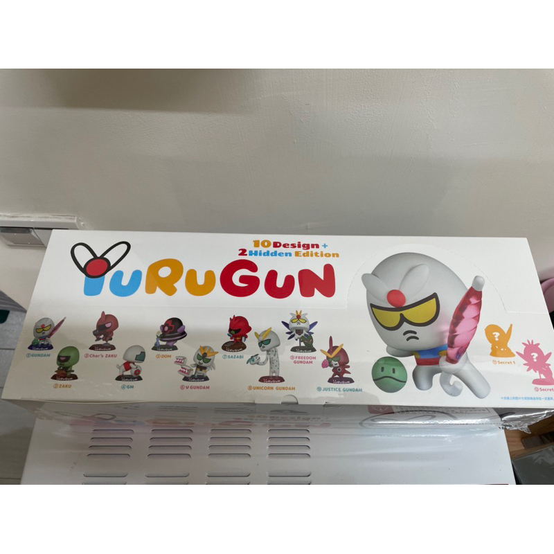 現貨 正版 免運優惠 Q版 機動戰士鋼彈 YURUGUN vol.1 一中盒10入 盒玩 盲盒 | 蝦皮購物
