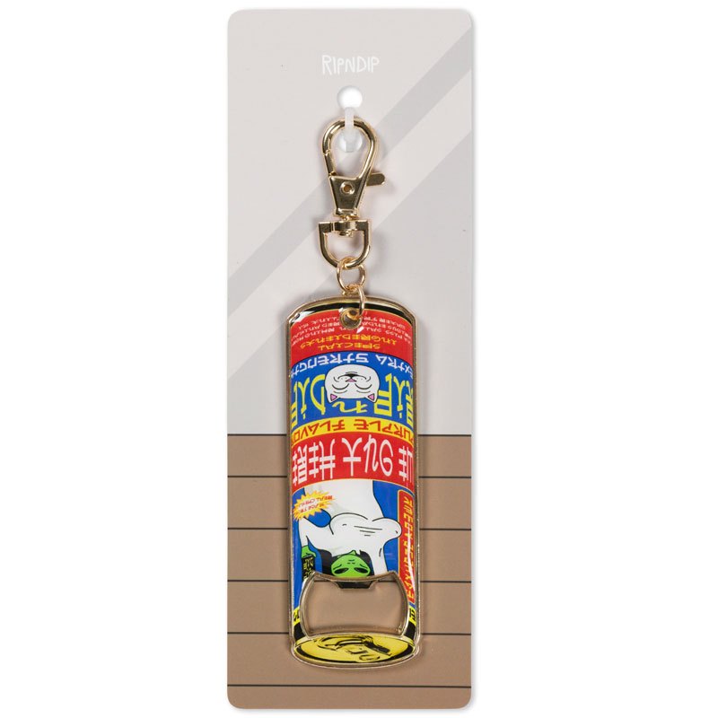 RIPNDIP RNDSPR25162 NERMS CANS BOTTLE KEYCHAIN 開瓶器 鑰匙圈 (金色) | 蝦皮購物