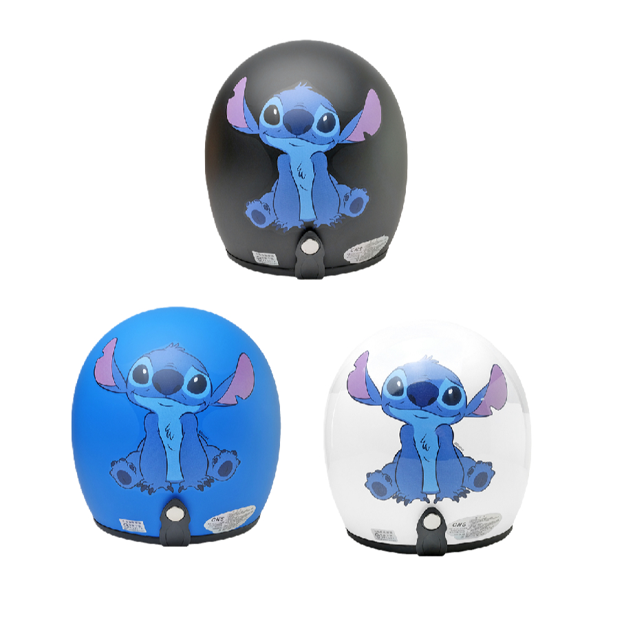 EVO CA-309 CA309 安全帽 史迪奇4 多色可選 史迪奇 聯名款 復古帽 金屬插扣 半拆洗 半罩 | 蝦皮購物