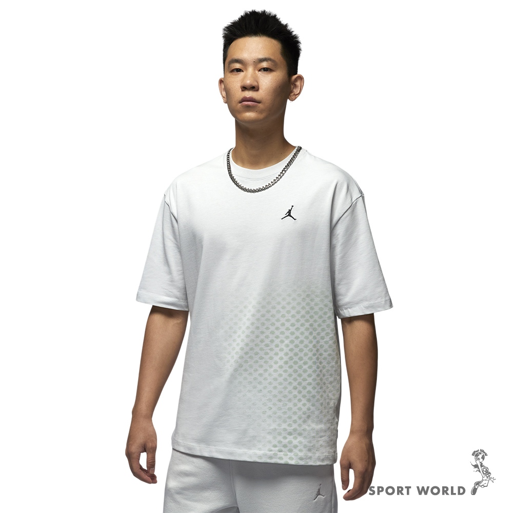 Nike 短袖上衣 男裝 Jordan 純棉 CNY 新年 蛇年 蛻變 灰綠【運動世界】HV0830-025 | 蝦皮購物