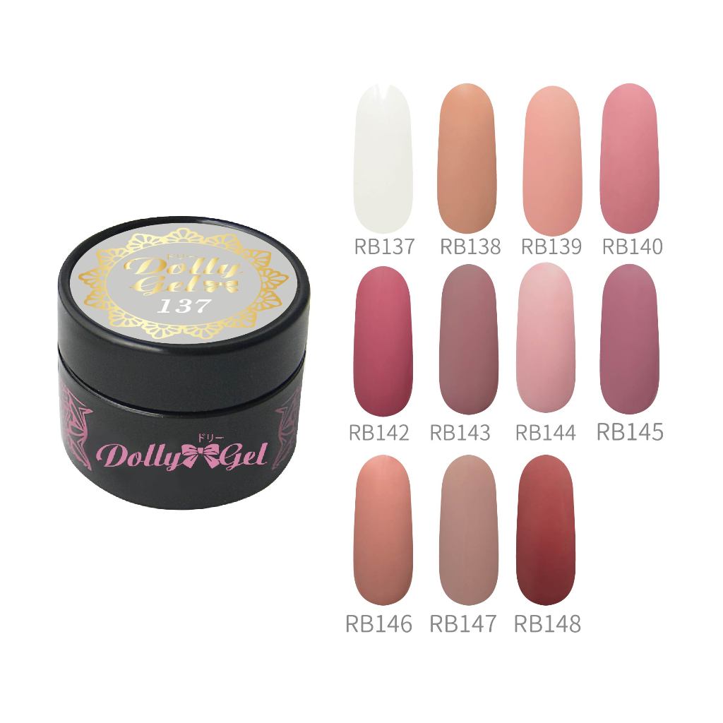 Dolly Gel 女人花 5g RB137-RB148 色膠 凝膠 罐裝膠 上色均勻 快速出貨 | 蝦皮購物