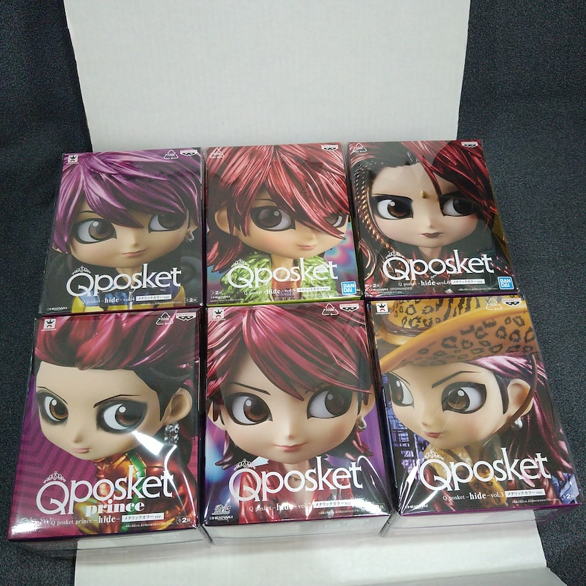 Q posket hide Vol.8 7 6 5 4 3 2 1/ X JAPAN 日版正版 Qposket 模型公仔 | 蝦皮購物