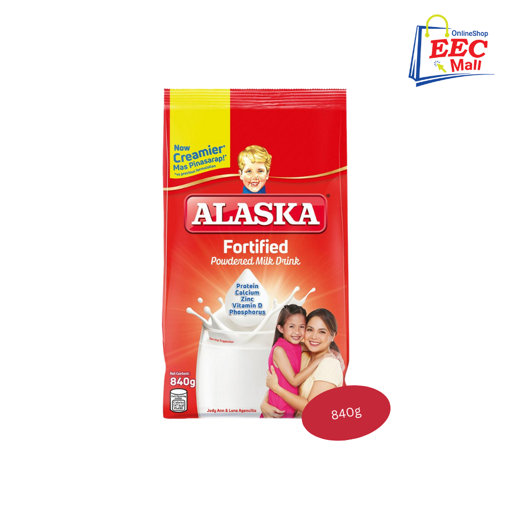 菲律賓 ALASKA Fortified Powdered Milk Drink Susu Bubuk 奶粉 840g | 蝦皮購物