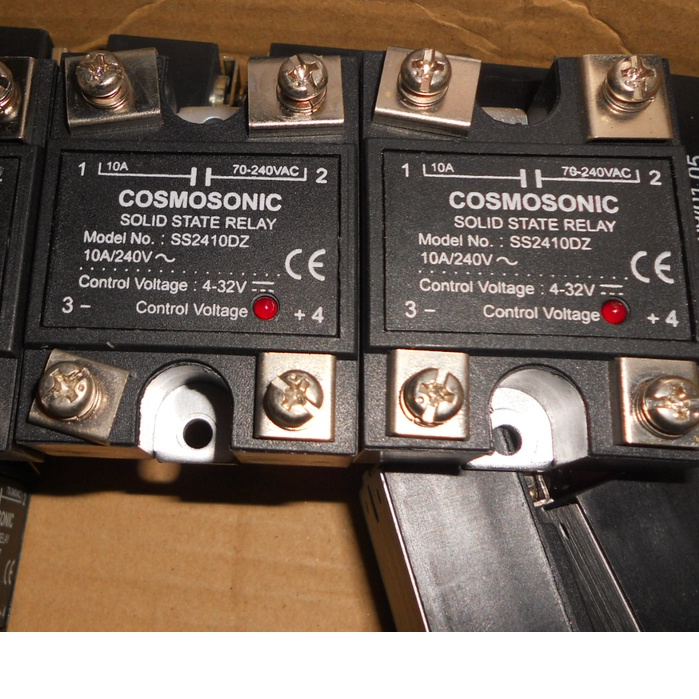 COSMOSONIC 固態繼電器SSR SS2410DZ IN:4-32V OUT:10A 70-240VAC (D1 | 蝦皮購物