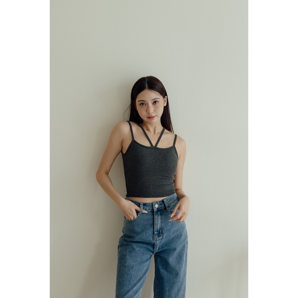 【LEGUSTA】辣妹過招 MIT造型雙線罩杯背心 *3色-E00718001 | 蝦皮購物