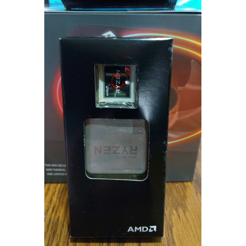 AMD R7 Ryzen 7 2700X CPU 3.7G AM4腳位 桌上型八核心處理器 (盒裝附原廠散熱器&風扇) | 蝦皮購物