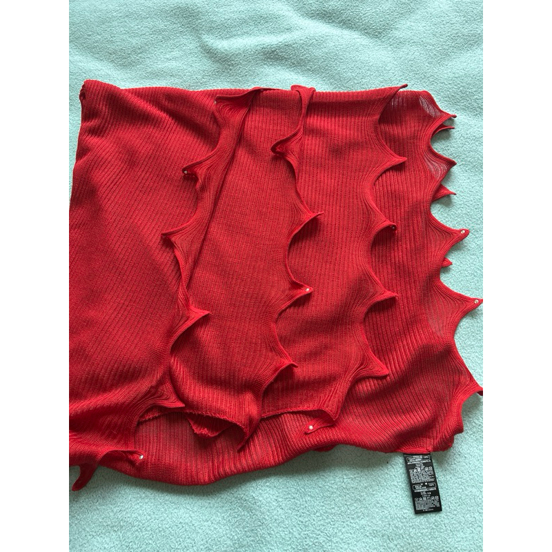 稀有 妮芙露 Nefful 100%負離子 拉紗 AS003 風采 亮紅圍巾 | 蝦皮購物