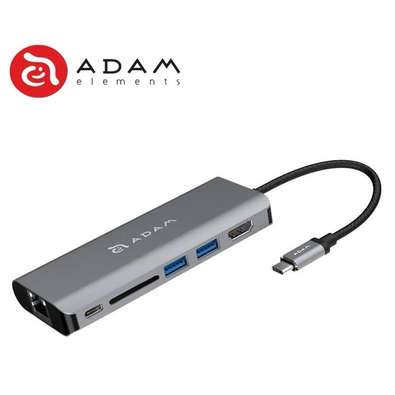 ADAM CASA Hub A01 USB 3.1 Type C 多功能 HUB 集線器 亞果元素 | 蝦皮購物