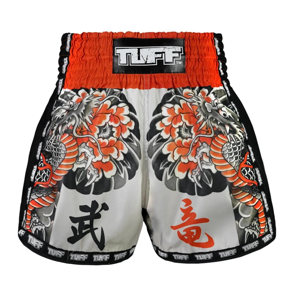 硬派運動｜TUFF "雙龍紋身" 立技短褲 拳擊 泰拳 綜合格鬥 MMA 散打 踢拳擊 武術 MMA 搏擊 健身 | 蝦皮購物