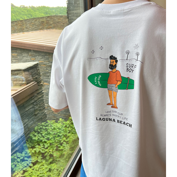 【MasCool 】SURFBOY短袖 短T 短袖TEE 短踢 素踢 落肩 T恤 T-SHIRT 寬鬆 | 蝦皮購物