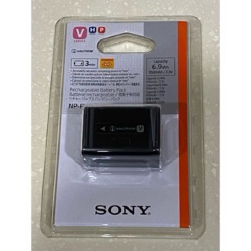 SONY NP-FV50A 7.3V 原廠 全新 未拆封 | 蝦皮購物