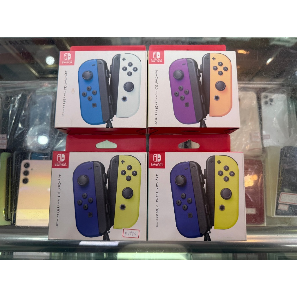 [日進網通] 任天堂 NS SWITCH Joy-Con 左右手把 控制器 台灣公司貨 | 蝦皮購物
