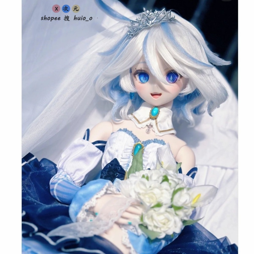 原神芙寧娜 bjd娃娃 sd玩偶4分mjd素體 動漫模型娃娃 手辦cos娃娃週邊 | 蝦皮購物