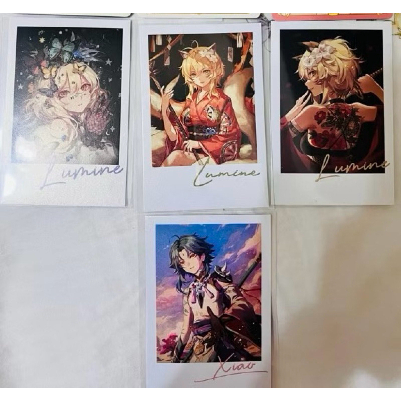 【現貨】原神、kyomon/zerotabi小卡-魈/熒/阿忍/甘雨 | 蝦皮購物