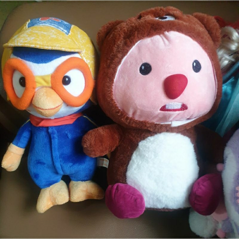 PORORO、LOOPY兩隻娃娃 | 蝦皮購物