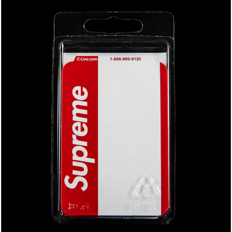 ☆LimeLight☆ SUPREME NAME BADGE STICKERS PACK OF 便利貼 一百張 | 蝦皮購物