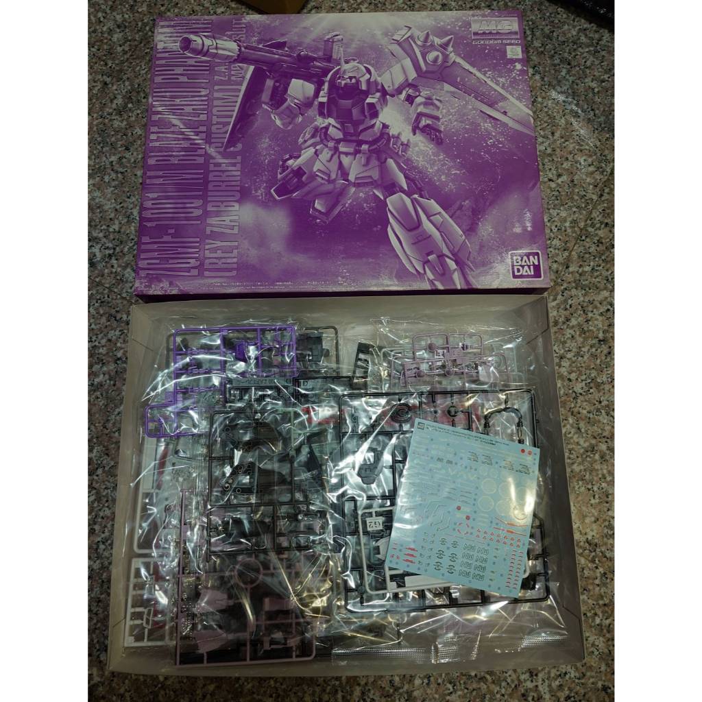 現貨 萬代 PB限定 鋼彈SEED DESTINY MG 1/100 瞬發型幽靈薩克 BLAZE ZAKU 雷專用機 | 蝦皮購物