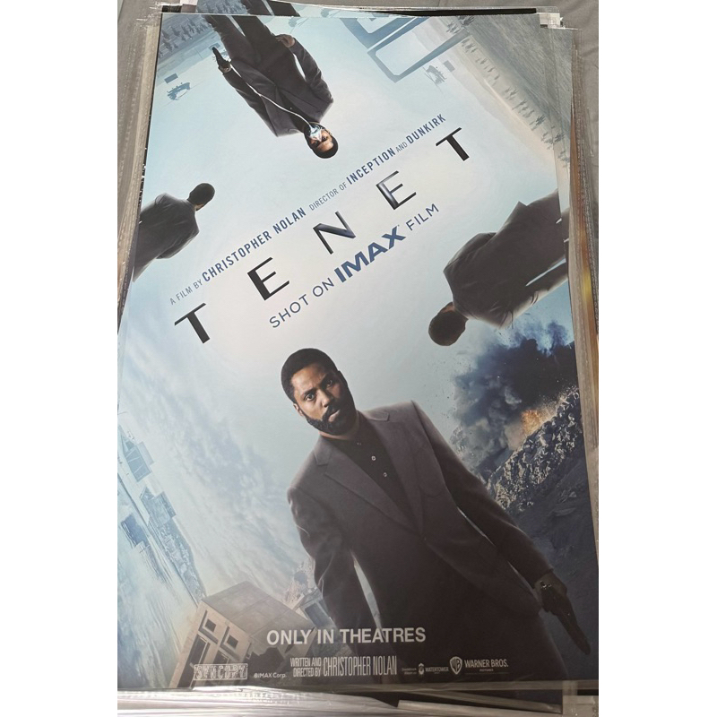 TENET 天能 陸版 海報 | 蝦皮購物