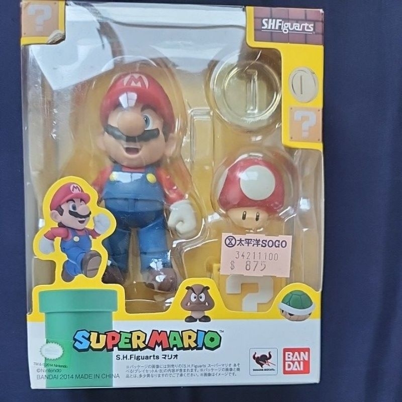 SHF 超級瑪利歐系列 S.H.Figuarts Super Mario （正版已拆封） | 蝦皮購物