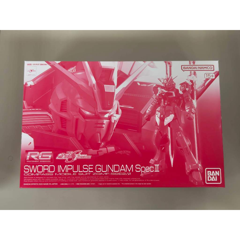 萬代 RG SWORD IMPULSE GUNDAM SPEC II 巨劍脈衝鋼彈spec2 劍裝脈衝 PB限定 | 蝦皮購物