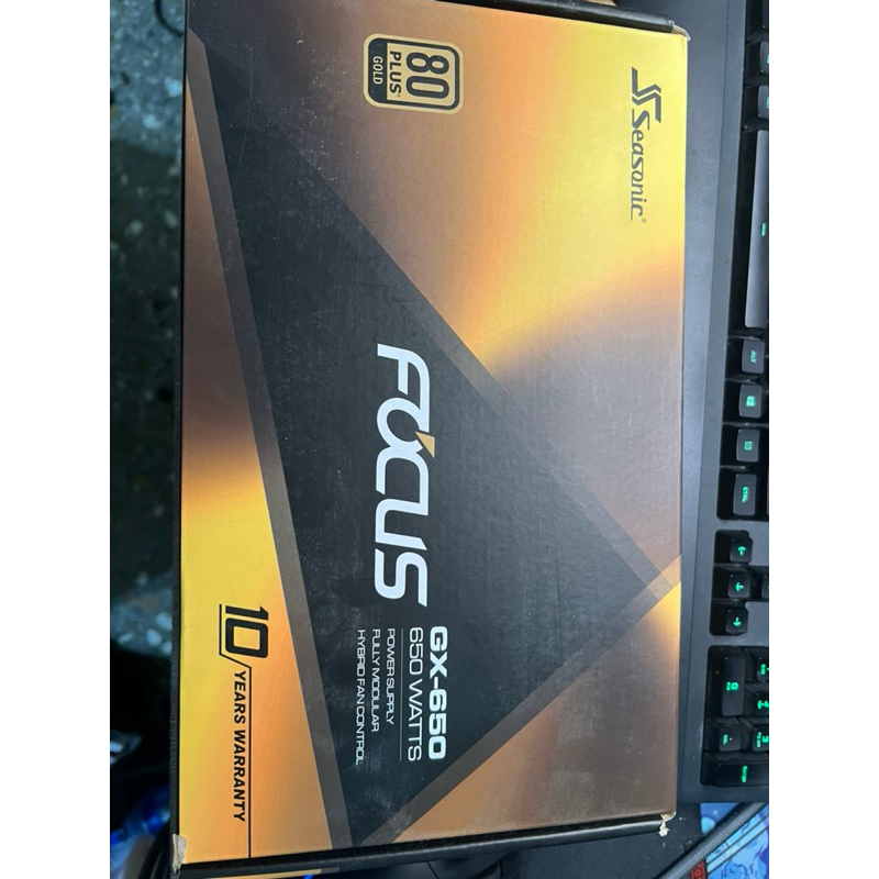海韻 Seasonic focus gx-650 650W 全模組 金牌 Power 電源供應器 | 蝦皮購物