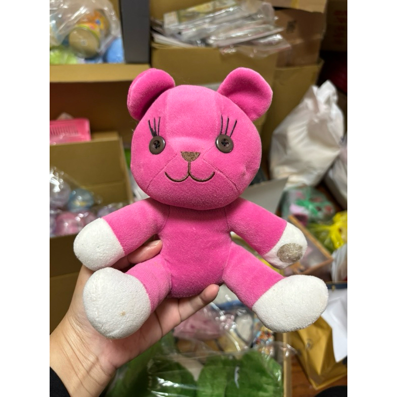 (現貨)(美諾玩具)H70 早期老玩具 MoMo熊玩偶娃娃 | 蝦皮購物