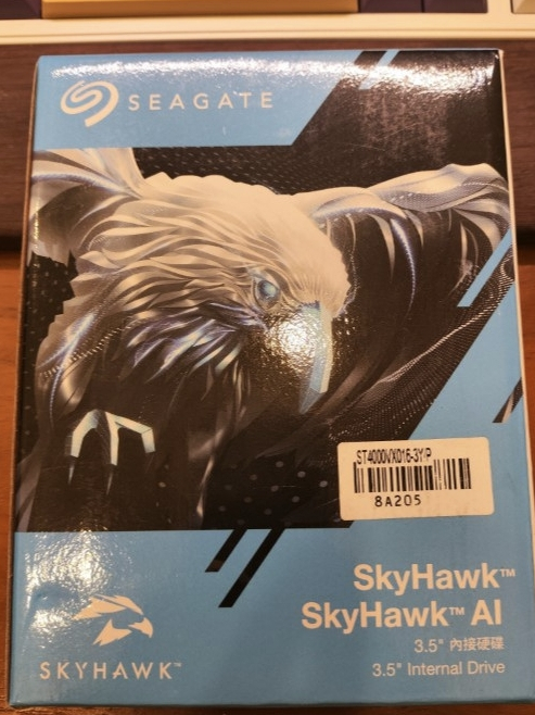 SEAGATE 希捷 SkyHawk 4TB HDD 硬碟 ST4000VX016 | 蝦皮購物