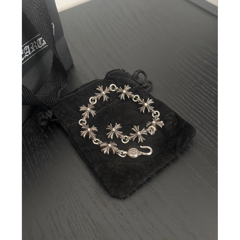 Chrome Hearts CH plus bracelet | 蝦皮購物