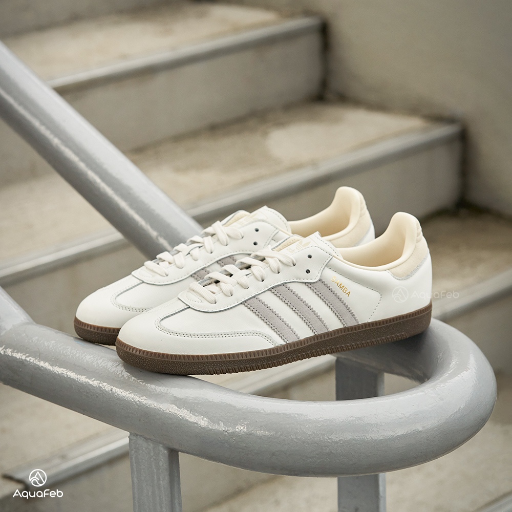 Adidas Samba OG 男鞋 女鞋 灰白色 中性 運動 休閒 愛迪達 德訓鞋 復古 焦糖底 休閒鞋 IH4880 | 蝦皮購物