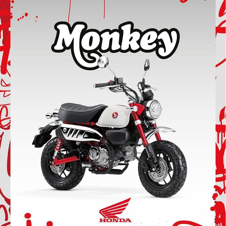 2025 honda monkey125 五檔 標準版 全新車 售價$15.8萬 | 蝦皮購物