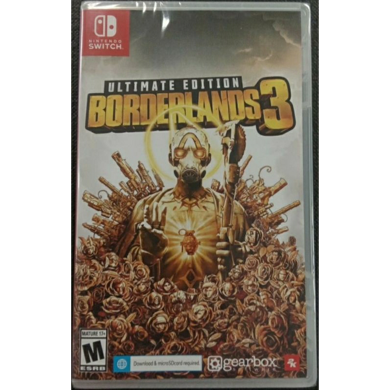 【全新現貨】NS Switch遊戲 Borderlands 3 邊緣禁地3 終極版 中文版 繁體中文 美版封面ESRB | 蝦皮購物