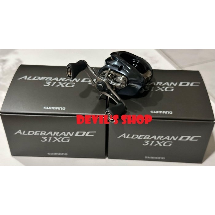 SHIMANO 25 ALDEBARAN DC 31XG 黑牛 左手版 兩軸捲線器 | 蝦皮購物