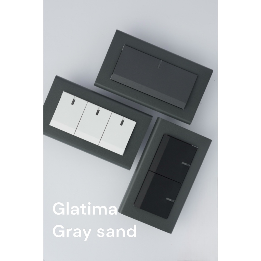 【快速出貨】 開關 插座 Panasonic 國際牌 Risna 鋅合金 鐵灰砂框 面板 蓋板 switchpapa | 蝦皮購物