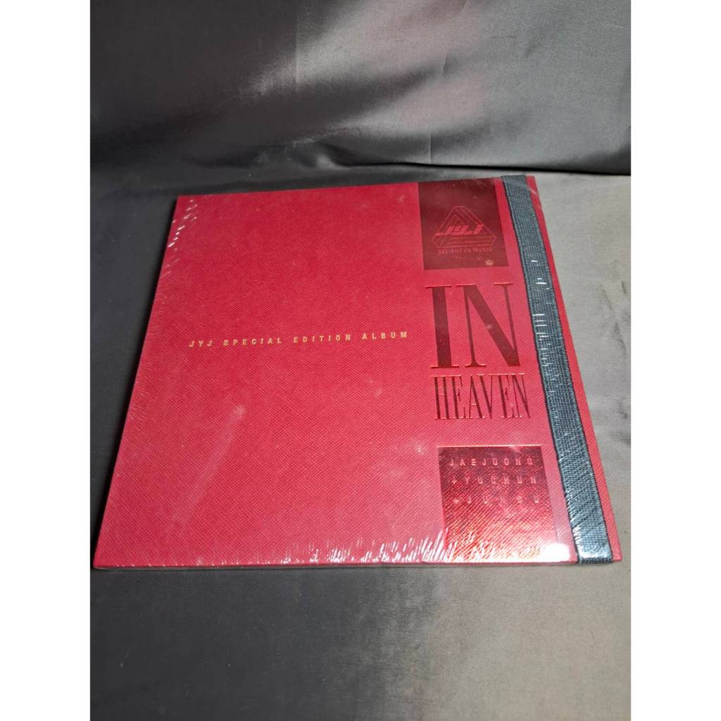 全新 JYJ【IN HEAVEN 】CD+DVD 首張韓文專輯 限量進口盤 在中 有天 俊秀 (紅色) | 蝦皮購物