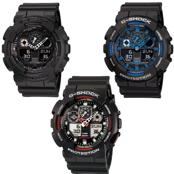 【KARAFURU】【CASIO】 卡西歐 G-SHOCK GA-100 GA-100-1A1 1A2 1A4 | 蝦皮購物