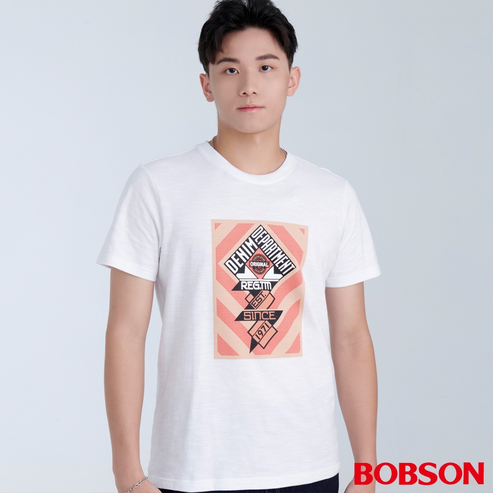 【BOBSON】男款印圖上衣(74007-80) | 蝦皮購物