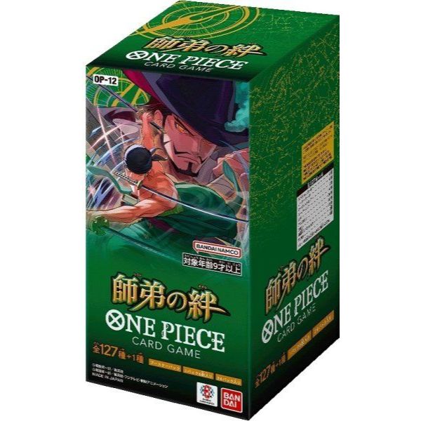預購 日本直購 OPCG 航海王 OP-12 OP12 師弟の絆 補充包 一盒24包 全新未拆 | 蝦皮購物