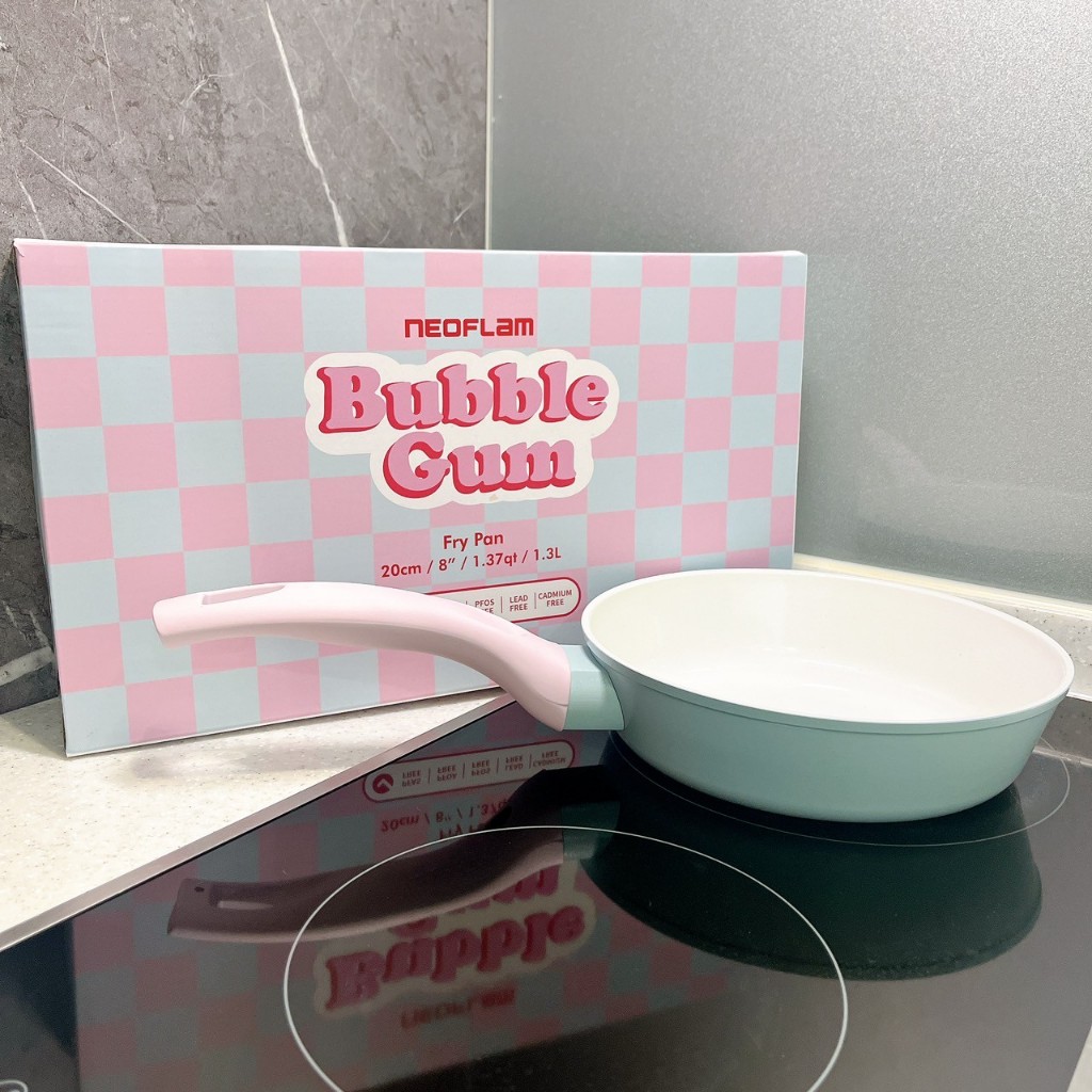 韓國NEOFLAM Bubble Gum系列20cm平底鍋(電磁底) 適用IH爐 電磁爐 neoflam平底鍋 無蓋 | 蝦皮購物