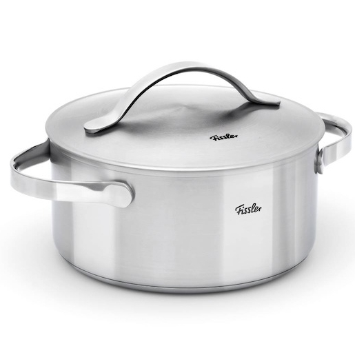 Fissler 德國菲仕樂 20cm 3L / 24cm 5L 含蓋雙耳湯鍋 304不鏽鋼 IH/瓦斯/電磁爐/洗碗機 | 蝦皮購物