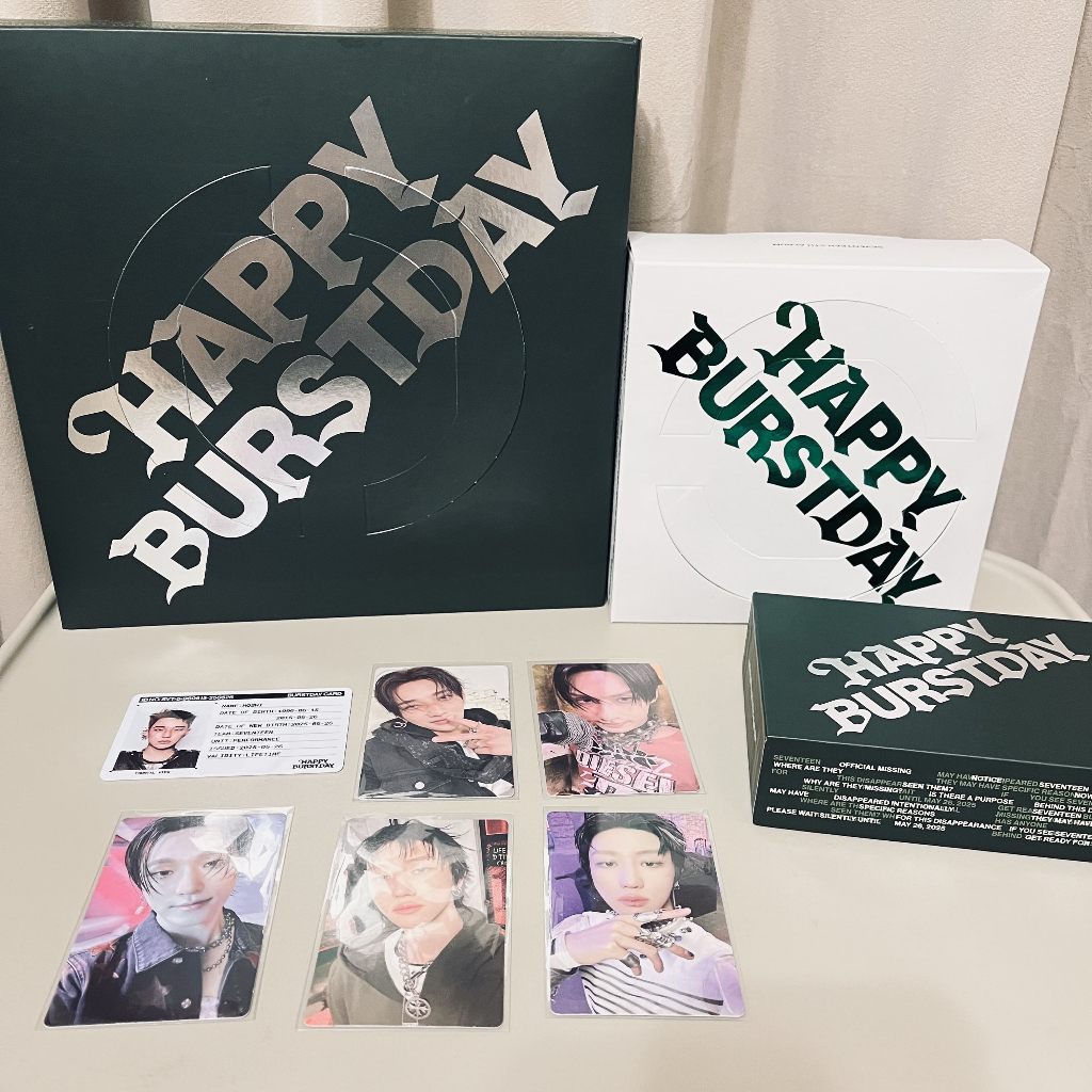 SEVENTEEN 正規五輯 空專 全專 kit專 weverse電子專 小卡 happy burstday 正五svt | 蝦皮購物