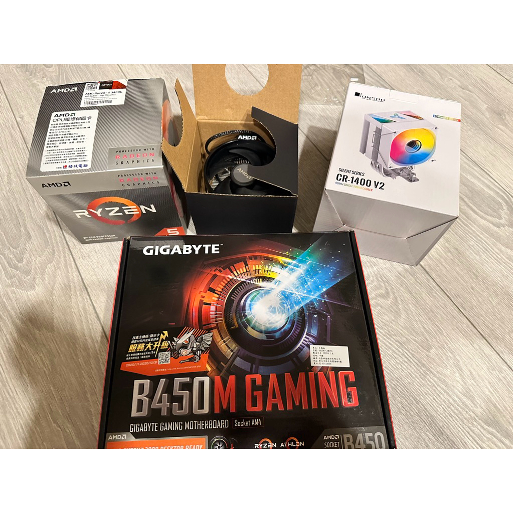 AMD R5 3400G+Gigabyte B450M+Crucial ballistix DDR4-3200 8G*2 | 蝦皮購物