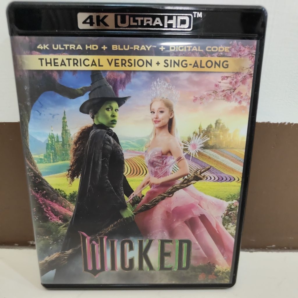 魔法壞女巫 藍光碟 Wicked 4K UHD Blu-ray (美版) | 蝦皮購物