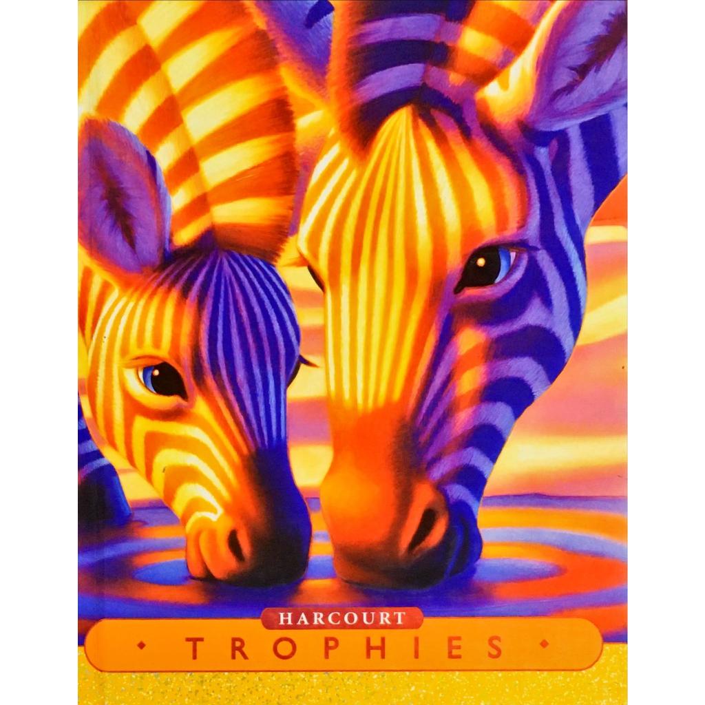 【美國小學教科書二手書】Grade 3-1 Harcourt Trophies: A Harcourt Reading | 蝦皮購物