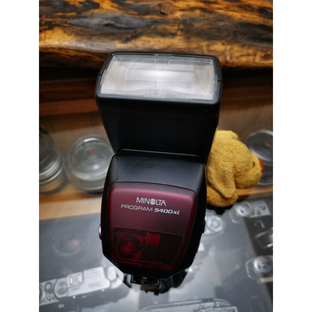 Minolta Program 5400xi自動閃光燈，Minolta a7用閃燈，Minolta d5d D7D用閃燈 | 蝦皮購物