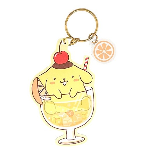 三麗鷗沁涼同萌杯吊飾 布丁狗 Pompompurin icash 2.0 | 蝦皮購物