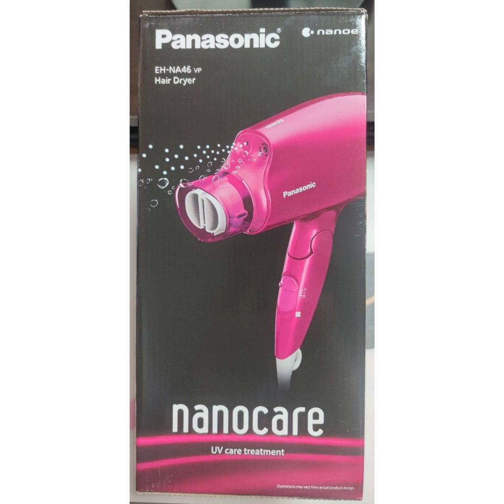 全新 Panasonic國際牌 奈米水離子吹風機 EH-NA46-VP (無附 造型烘罩) 2023年泰國製 | 蝦皮購物