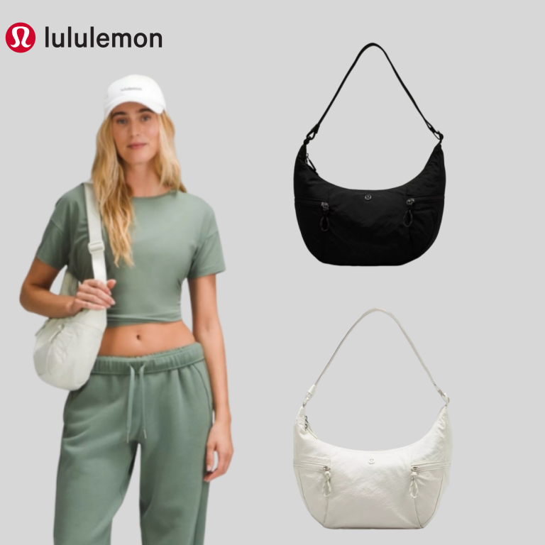 【other more 特選潮流】加拿大運動第一品牌 LULULEMON Slouchy 單肩牛角包 13L / 6L | 蝦皮購物
